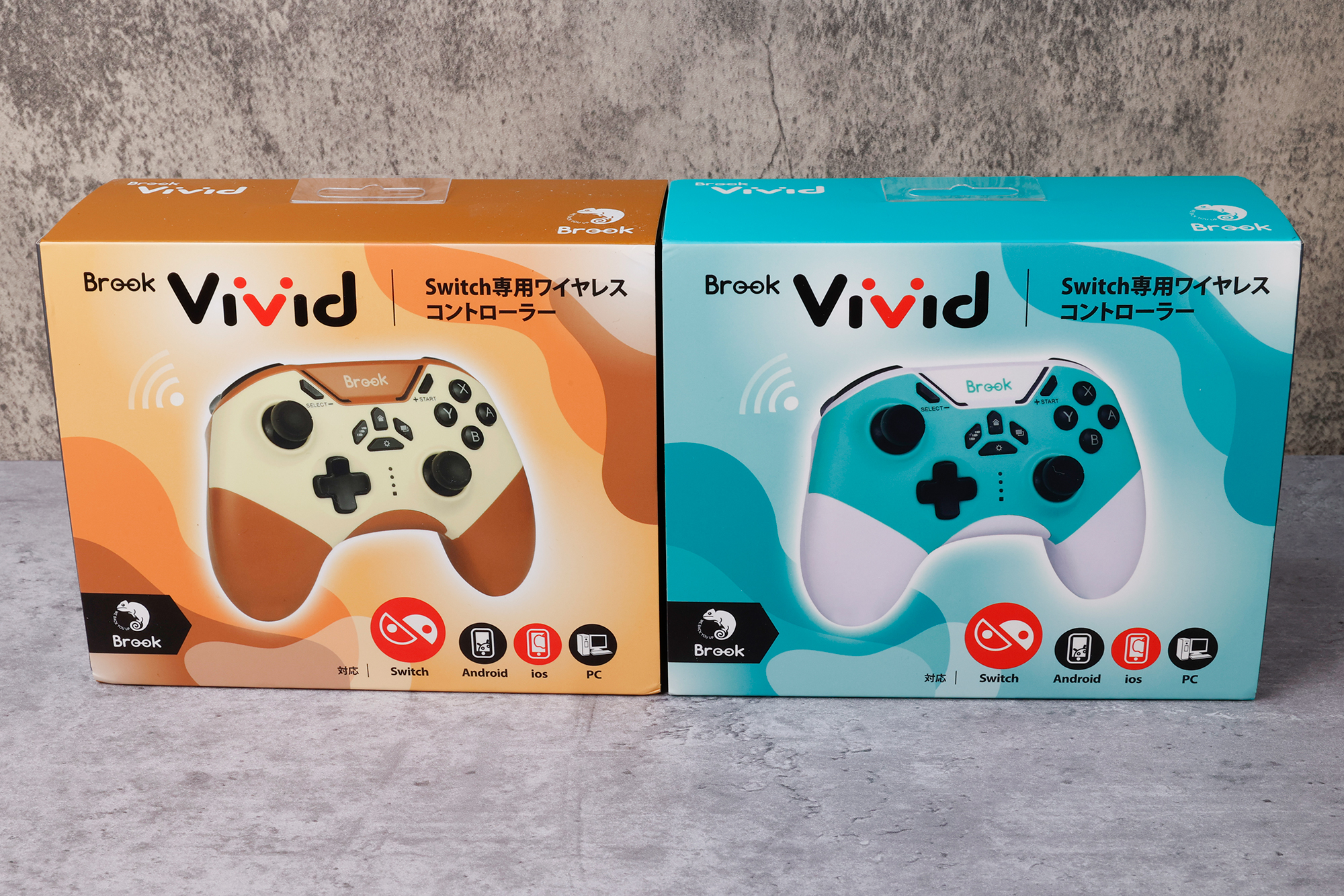 ジャイロにも対応！ コンパクトで使いやすいキュートなNintendo Switch用コントローラー『Brook Vivid Switch用 ...