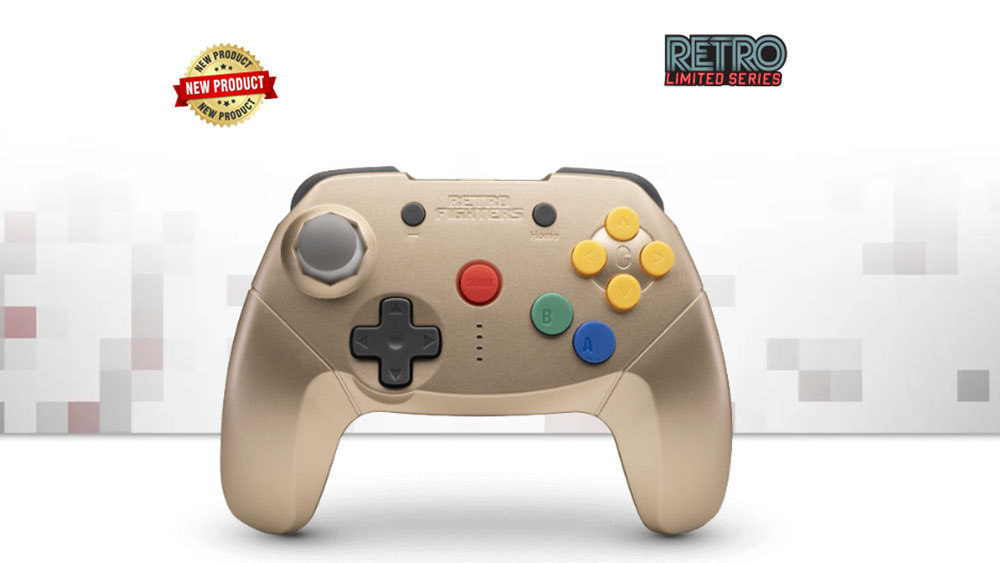 2000個限定のNintendo SwitchとSwitch Onlineに対応したワイヤレスコントロ-ラー『Brawler64 ...