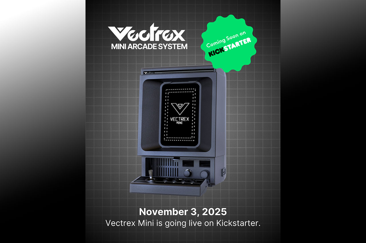 Vectrex Miniのクラウドファンディングが2025年11月3日より開始に – レトロゲームで遊ぼう！
