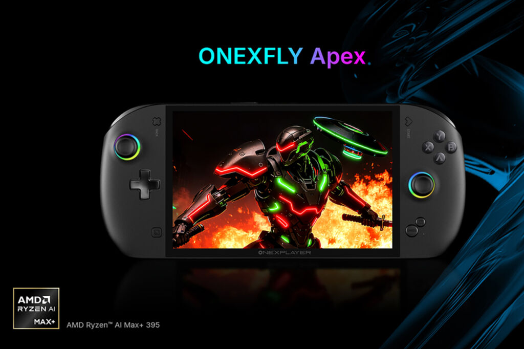 ONEXPLAYER、『ONEXFLY APEX』が11月10日0時よりIndiegogoで先行販売を開始 – レトロゲームで遊ぼう！